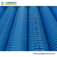 China PE PVC Pipe Slotting Grooving Machine 110-160mm Automatic Plastic Pipe Perforator with PLC Control for sale