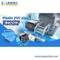 China PVC Pipe Slotting Machine 110-160mm Diameter PLC Controlled Automatic Slotting Machine for sale