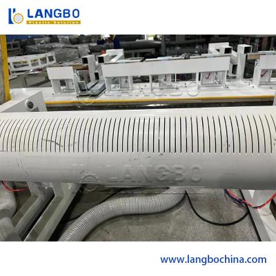 China PVC Pipe Slotting Machine 160mm Automatic Well Drainage Slot Cutter 11KW for sale