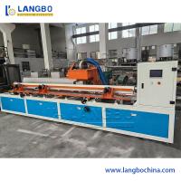 China PVC PE PP Pipe Grooving Machine PVC Pipe Threading Machine Automatic PVC Slotting Machine for sale