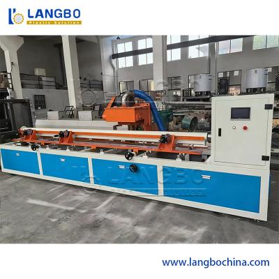 China PVC PE PP Pipe Grooving Machine PVC Pipe Threading Machine Automatic PVC Slotting Machine for sale