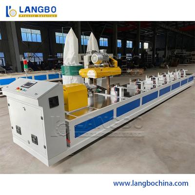 China PVC PE Pipe Slotting Grooving Machine 110-160mm Automatic PLC Control 11KW for sale