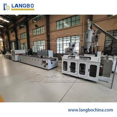 China WPC Decking Extrusion Line Wood Plastic Composite Garden Flooring Production for sale