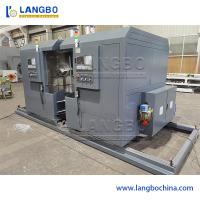 China CNC PVC Pipe Threading Machine 16-160mm Automatic Plastic Tube Threader for sale