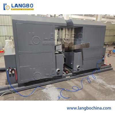 China PVC Pipe Threading Machine with 16-160 mm Range CNC/PLC Control System and Automatic Centering and Feeding for sale
