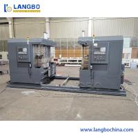China CNC Plastic Pipe Threading Machine 16-160mm PVC PE PP Pipe Thread Cutter with Servo Feed for sale