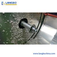 China 16-160mm CNC Automatic PVC PE PP Pipe Threading Machine with Servo Feed for sale