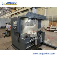 China PVC Pipe Threading Machine with 16-160 mm Pipe Diameter CNC/PLC Control System and Automatic Centering and Feeding for sale