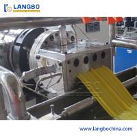 China PVC TPU Vinyl Waterstop Extrusion Line Extruder Machine 600mm Max Width 55KW for sale