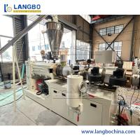 China PVC Pipe Making Machine 16-630mm Water Supply and Drainage Pipe Production Line for sale