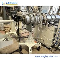 China PVC Pipe Production Line 16-63mm Double Pipe Twin Screw Extruder for Water Supply Drainage for sale