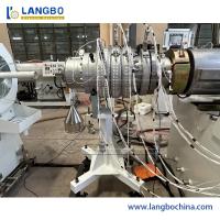 China PVC Pipe Production Line 16-63mm Double Pipe Twin Screw Extruder for Water Supply Drainage for sale