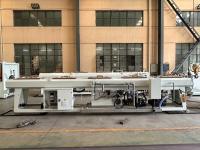 China Double Outlet PVC Conduit Pipe Extrusion Manufacturing Making Machine Line for sale