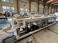 China 16-40mm Plastic PVC Conduit Pipe Extrusion Line Conical Twin Screw for sale