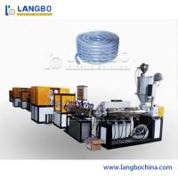China PVC Fiber Braided Reinforced Pipe Hose Extrusion Machine 20-50mm Diameter 65kw Power for sale