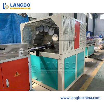 China PVC Fiber Reinforced Braided Garden Hose Extrusion Making Machine 45-75mm Diameter for sale