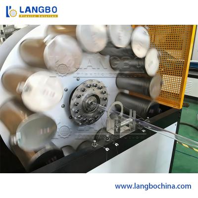 China PVC Soft Fiber Braided Reinforced Pipe Extrusion Line 20-50mm 65kw for sale