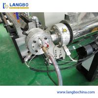 China PVC Braided Fiber Reinforced Yard Hose Spiral Garden Pipe Making Machine 20-50mm 65kw for sale
