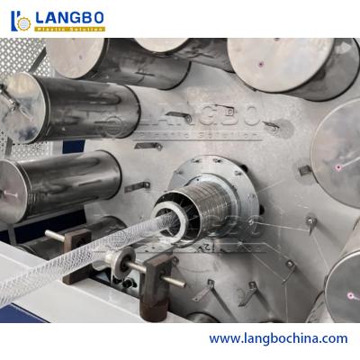China PVC Fiber Braided Reinforced Pipe Extrusion Machine 20-50mm 65kW for sale