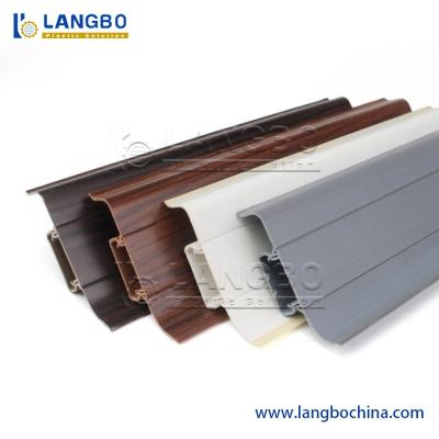 China PVC Skirting Board Extrusion Production Line 51mm Conical Twin Screw for UPVC PE WPC Profiles for sale