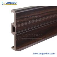 China PVC Skirting Board Production Line 180mm to 600mm Width Conical Twin Screw Extruder for sale