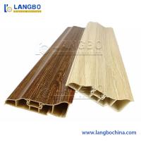 China PVC Skirting Board Production Line 180mm to 600mm Width Conical Twin Screw Extruder for sale