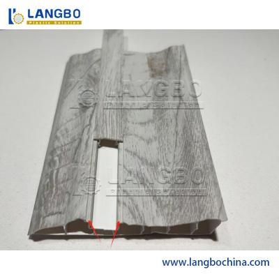 China PVC Skirting Board Extrusion Line decoration PVC profile machine for sale