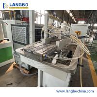 China PVC Skirting Board Extrusion Production Line WPC Furniture Board Extruding Machine 51mm Conical Twin Screw for sale