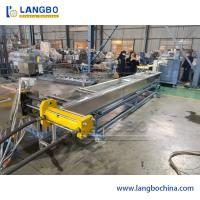 China PP PE Film Crushing Washing Granulating Line 100-1000 kg/h Twin Screw Extruder for sale
