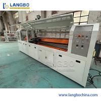 China Conical Twin Screw PVC Profile Extrusion Line 55/110 for Cable Trunk 22KW Motor Power for sale