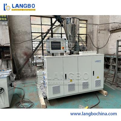 China PVC Trunk Extrusion Line Cable Wire Protection Trunking Profile Making Machine with Punching Device for sale