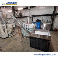 China 55/110 Conical Twin Screw Extruder PVC Profile Extrusion Line 22KW for 1180mm Cable Trunking for sale