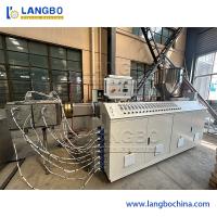 China PVC Water Stopper Profile Extrusion Line 600mm Max Width 55KW Motor for sale