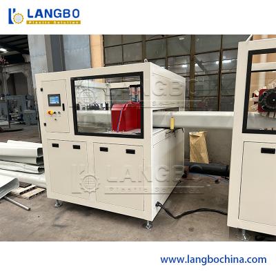 China PVC PP PE WPC Profile Extrusion Production Line 600mm Max Width 55KW Motor for sale