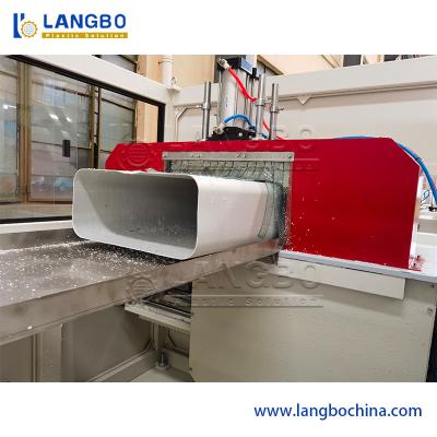 China Plastic PP PE WPC Decking Board Floor Wood Composite Profile Extrusion Line for sale