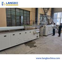 China PVC PP PE ABS L Shape Plastic Profile Making Extrusion Machine Production Line with Different Shape Mold for sale
