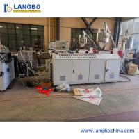 China PVC WPC Profile Extrusion Machine Production Line 22KW 55KW Twin Screw Extruder for sale