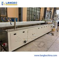 China PVC Profile Extrusion Production Line 22-55KW Twin Screw Extruder 180-600mm Width for sale