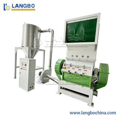 China PVC Pipe Crusher Machine 37kW 650x720mm Crushing Chamber for Waste Plastic Recycling for sale