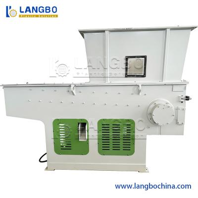 China Single Shaft Shredder 300-1000kg/hr for PP PE HDPE LDPE Plastic Bottle Woven Bag Recycling Crusher for sale