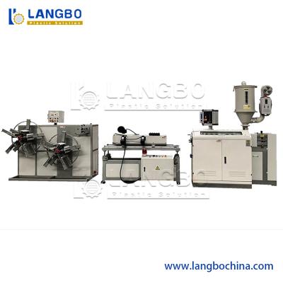 China PP PVC UPVC Corrugated Pipe Extrusion Line 16-160mm Single Wall Plastic Tube Production Machine for sale