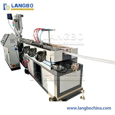 China Plastic PVC HDPE PPR PP Pipe Production Line 16-160mm Corrugated Pipe Extrusion Machine for sale