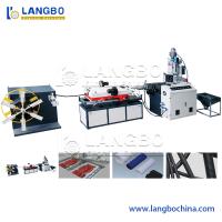 China PE PP PVC Series Single-Wall/Double-Wall Corrugated Pipe Extrusion Pruduction Line for sale