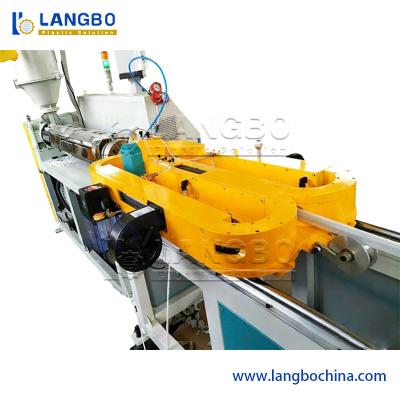 China PVC Single Wall Corrugated Pipe Making Machine 16-160mm Plastic Extrusion Line for sale