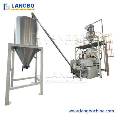 China PVC Hot and Cold Mixer Machine 100L to 4500L High Speed Plastic Powder Mixer for sale