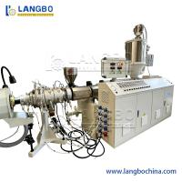 China PE Pipe Extrusion Line with Continuous Extrusion Process for 20-63mm Pipes Featuring Integrated Gearbox for sale
