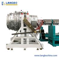 China PE Pipe Extrusion Line for HDPE Gas Water Pipes 4-9m/min Capacity 20-1600mm Diameter Range for sale