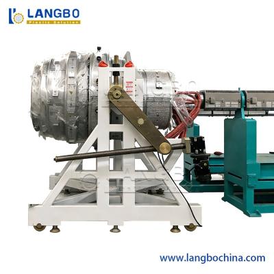 China PE Pipe Extrusion Line for HDPE Gas Water Pipes 4-9m/min Capacity 20-1600mm Diameter Range for sale