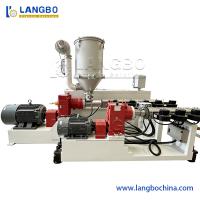China PE Large Diameter Hollow Wall Pipe Extrusion Line 20-1200mm Twin Single Screw for sale