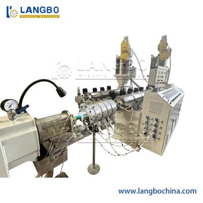 China Plastic PPR Pipe Extrusion Production With Mark Line 63mm PLC Remote Control for sale